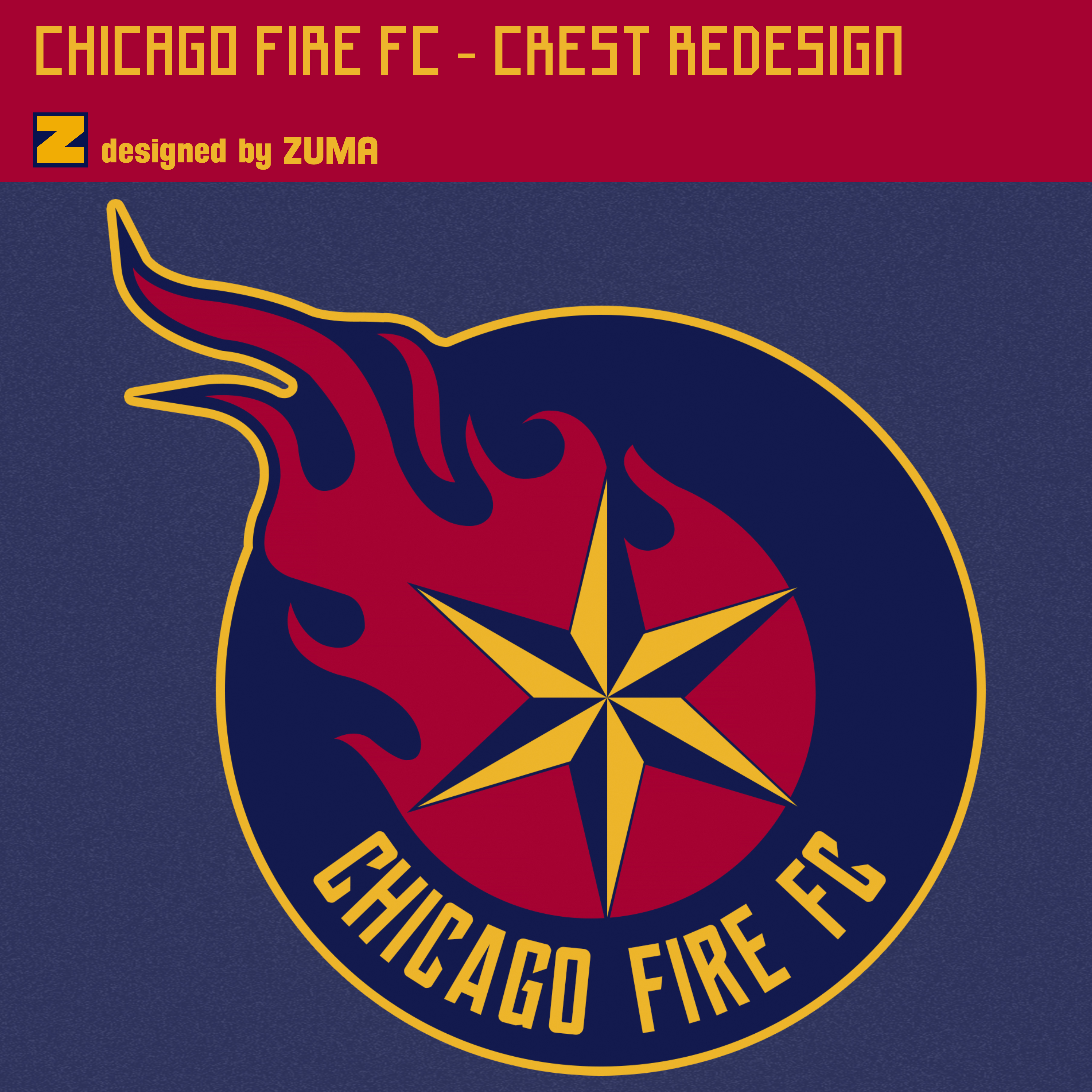 Chicago Fire FC | Crest Redesign