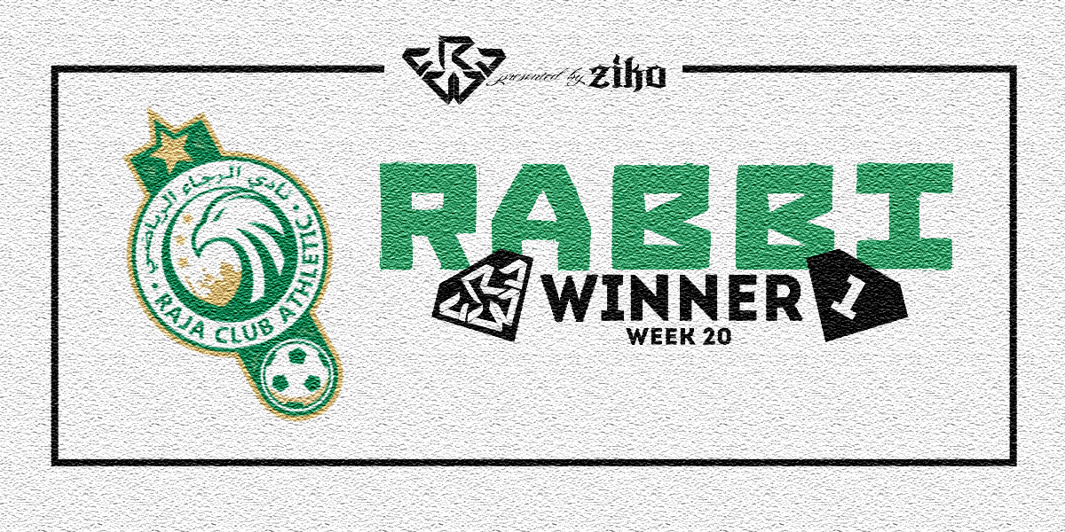 CRCW - WEEK 20 - WINNER