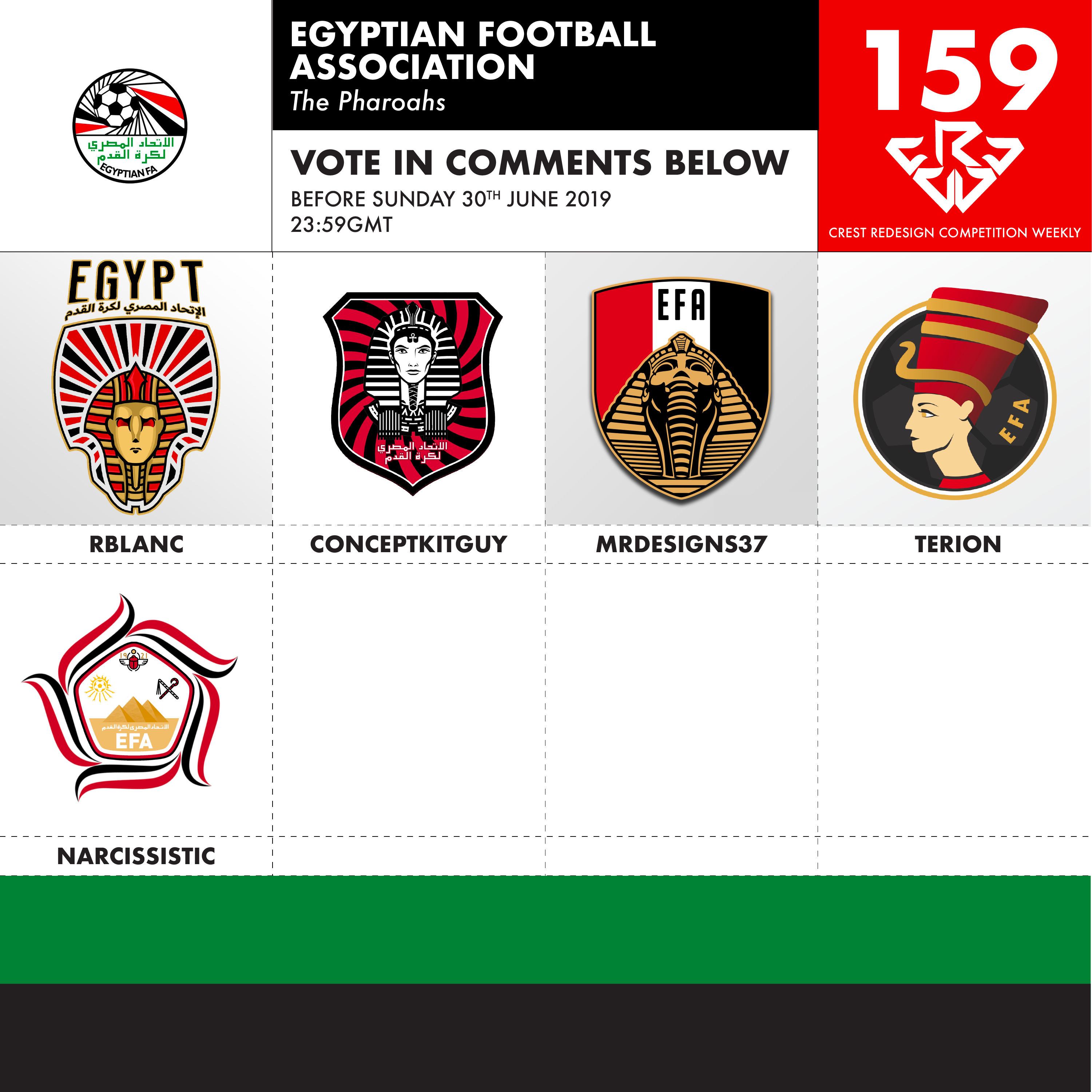 CRCW 159 EGYPTIAN FA VOTING