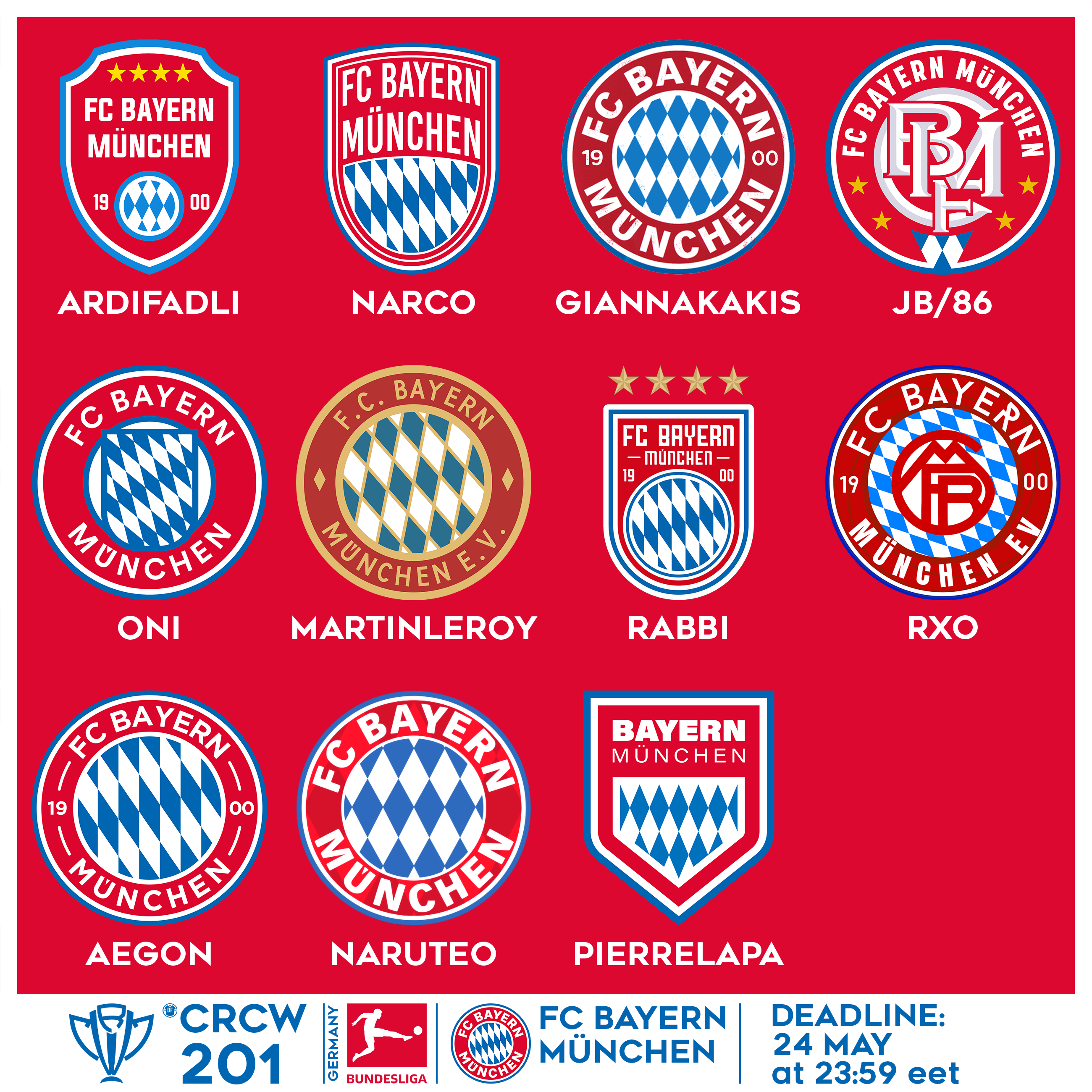 CRCW 201 VOTING - FC BAYERN MÜNCHEN