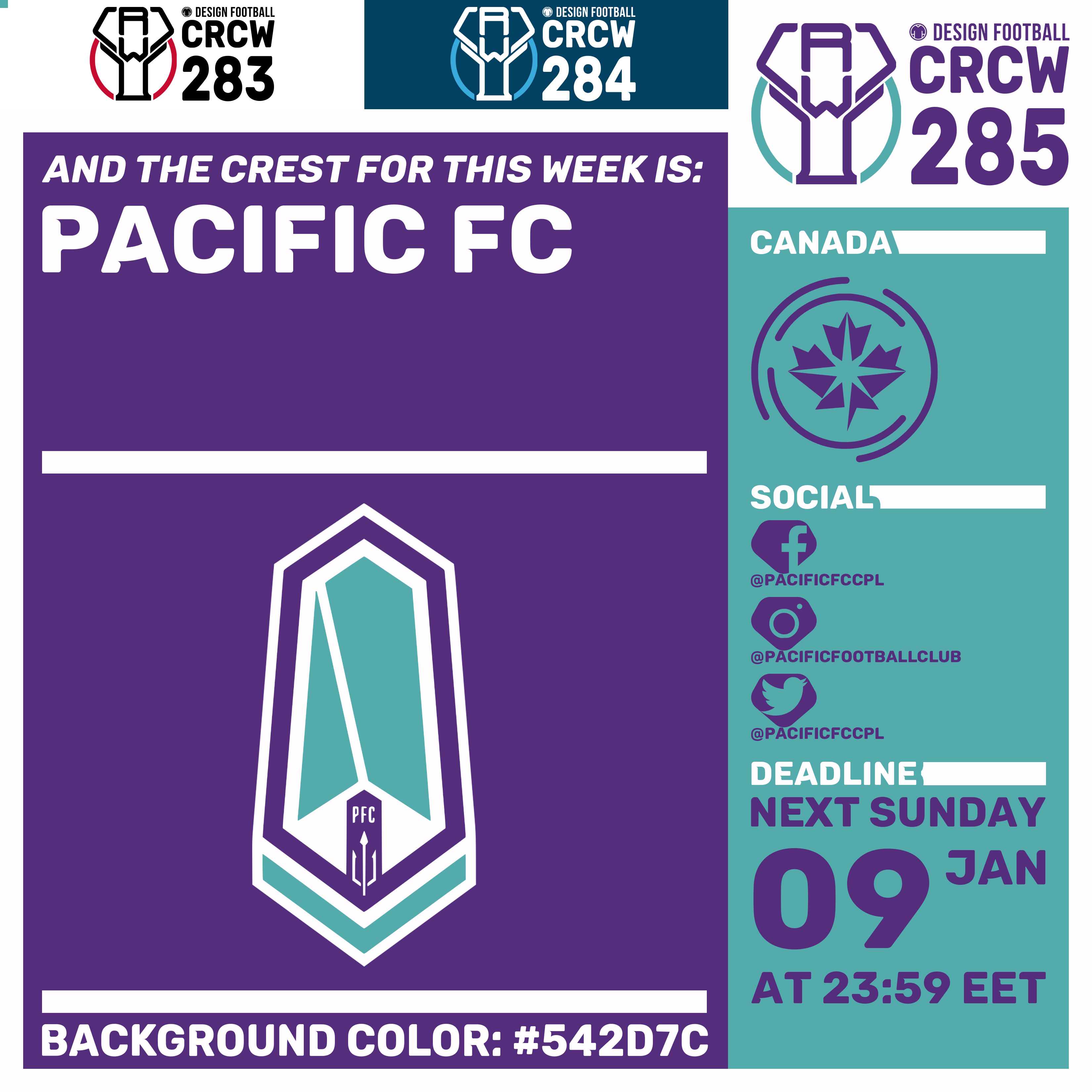 CRCW 285 - ENTRY PHASE - PACIFIC FC