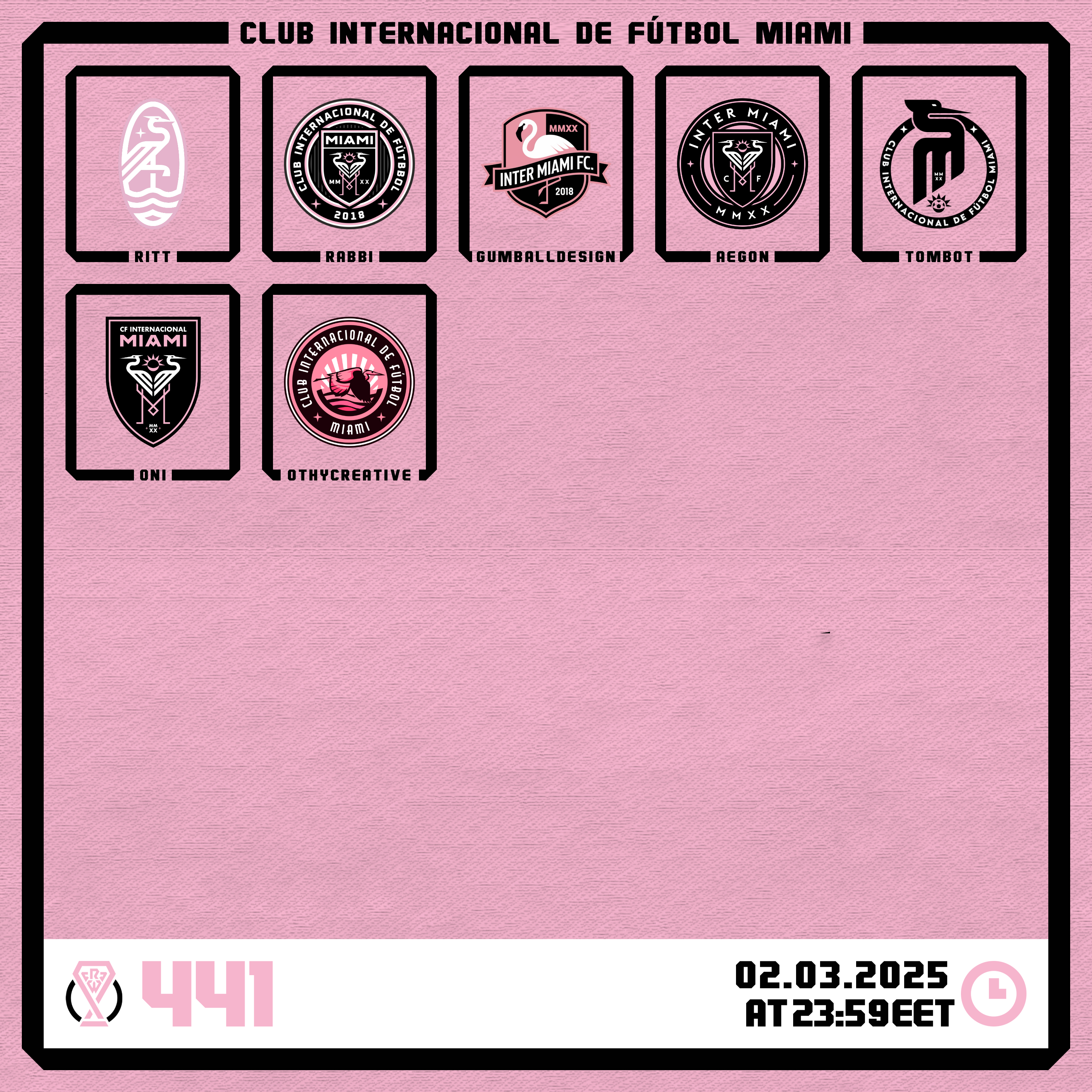 CRCW 441 - VOTING PHASE - CF INTER MIAMI