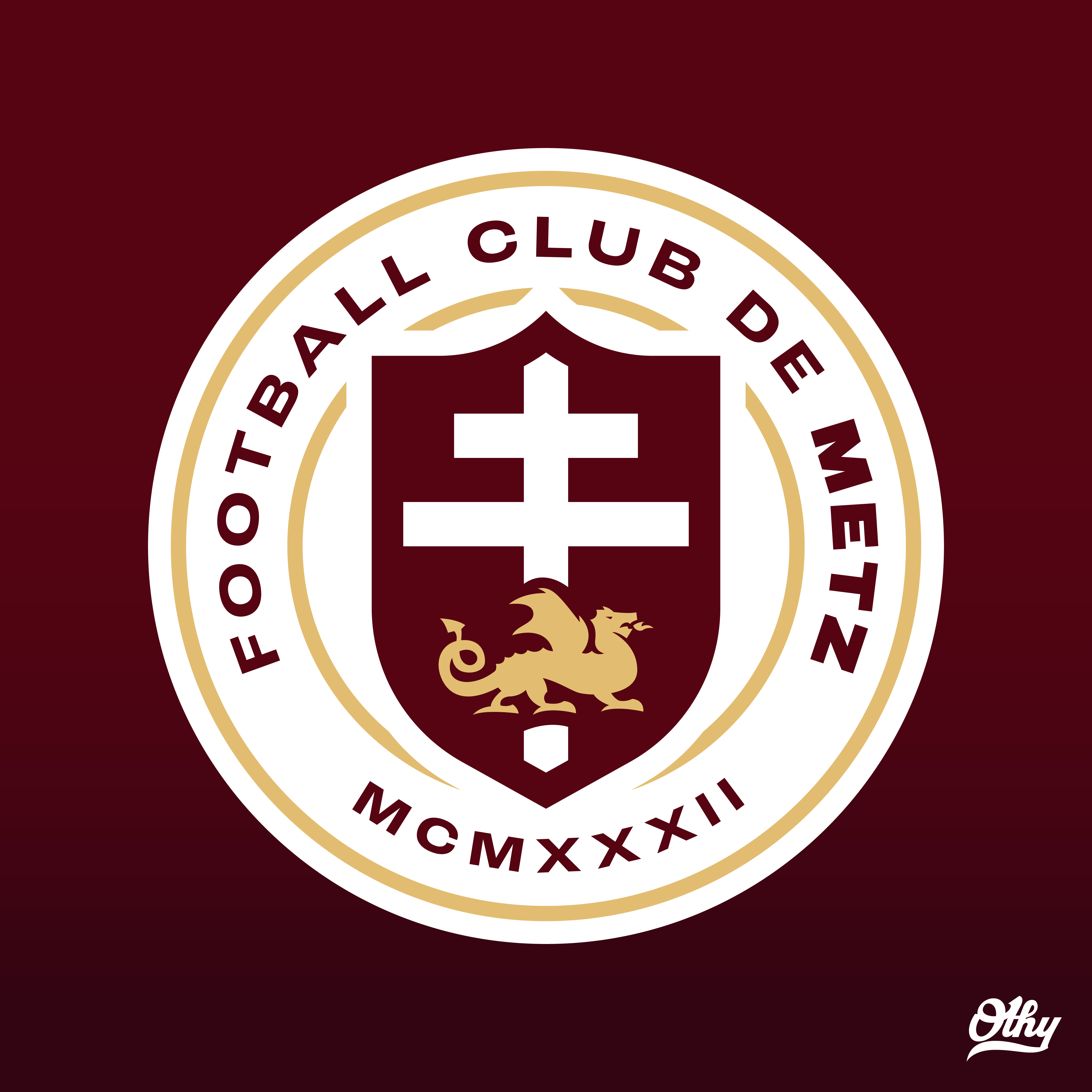 Logotipo Del Metz Fc Sadibou Sané FC Metz X Paolo Del Vecchio Set
