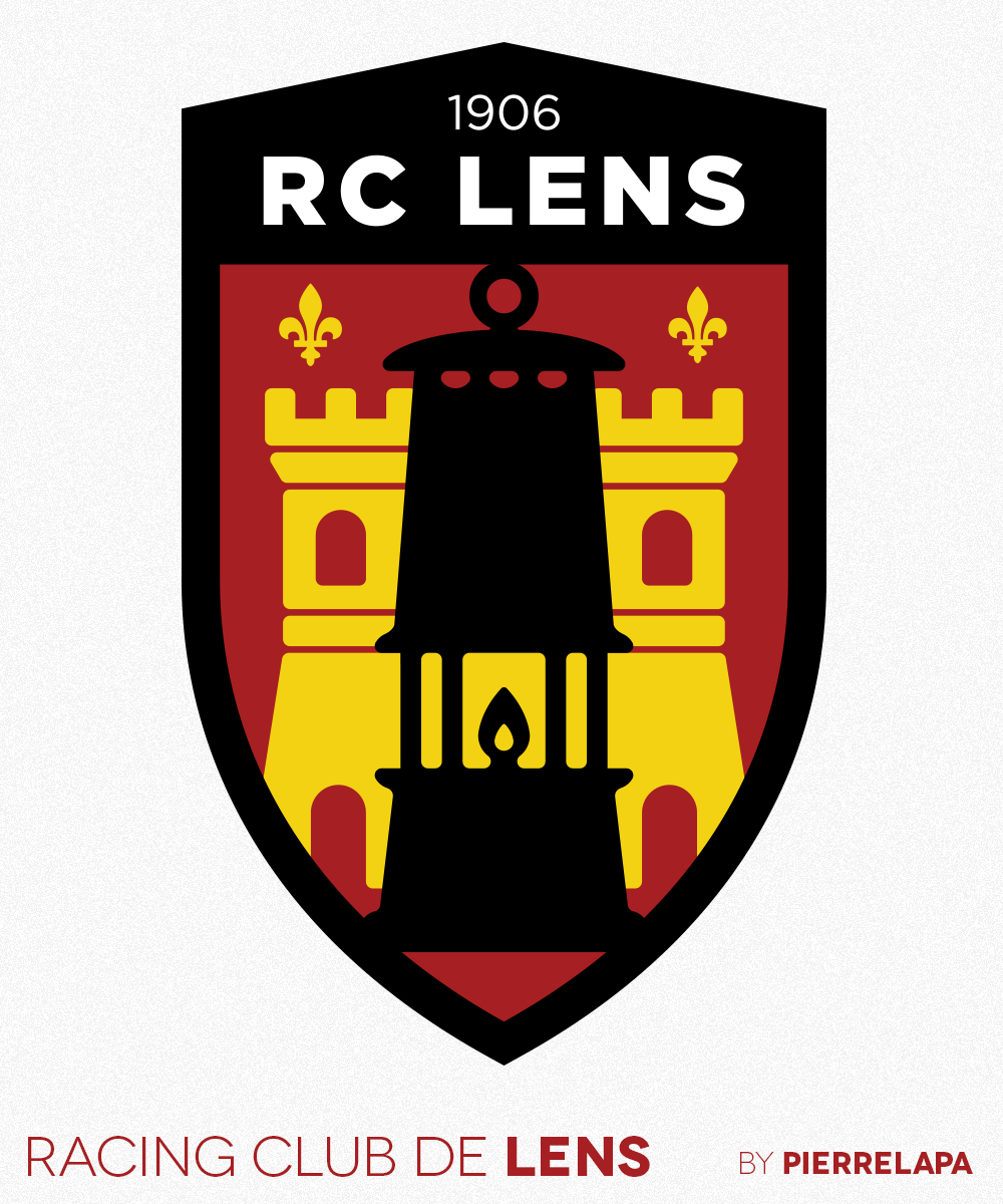 Rc Lens Nouveau Logo Art Deco Posters By Hélène Trémeaux On