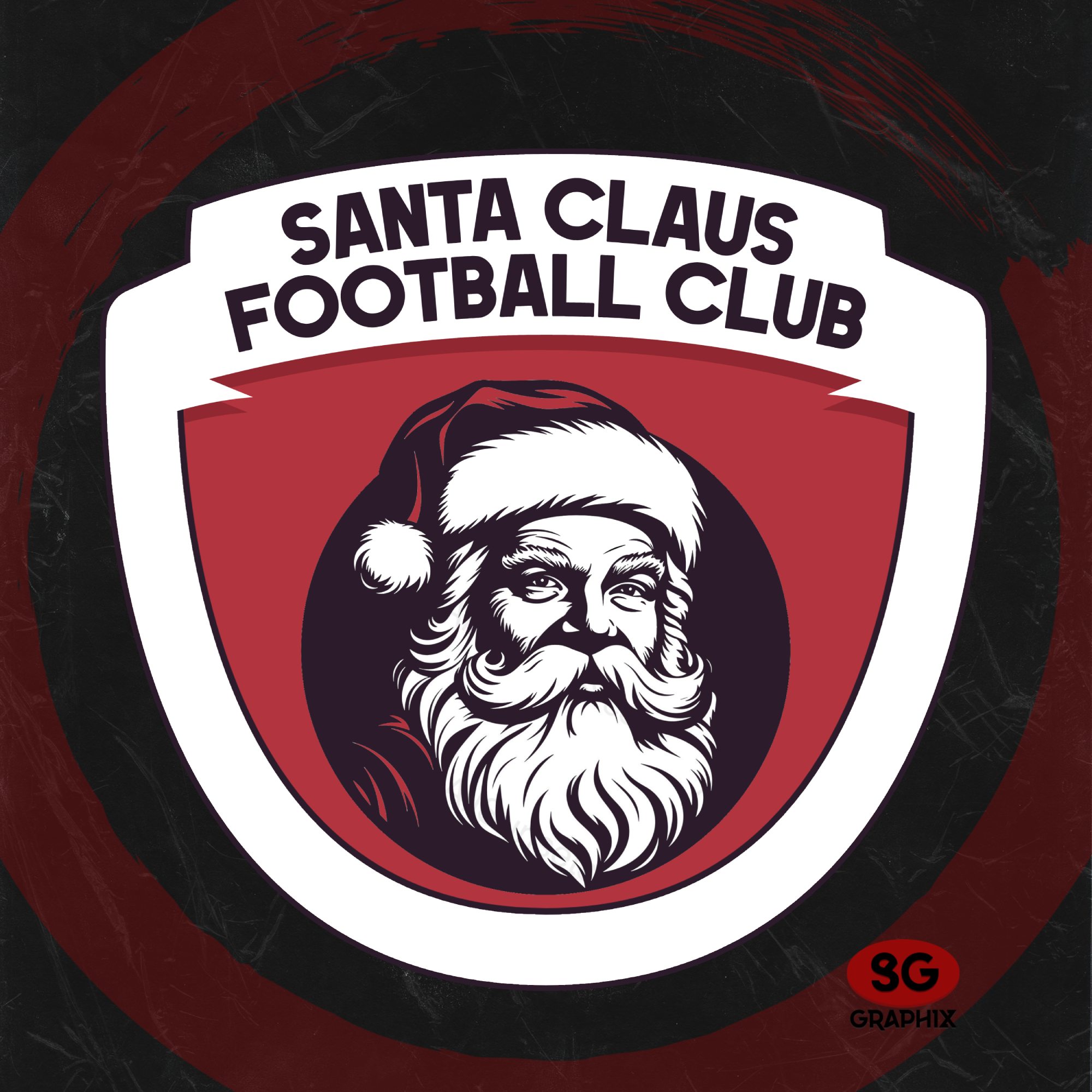 Santa Claus Football Club Crest Redesign | CRCW 434