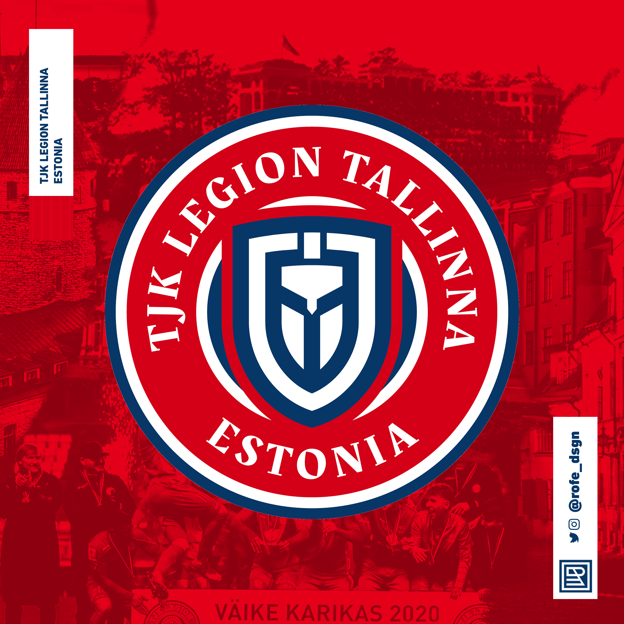 TJK Legion Tallinna | Rebranding By @rofe_dsgn