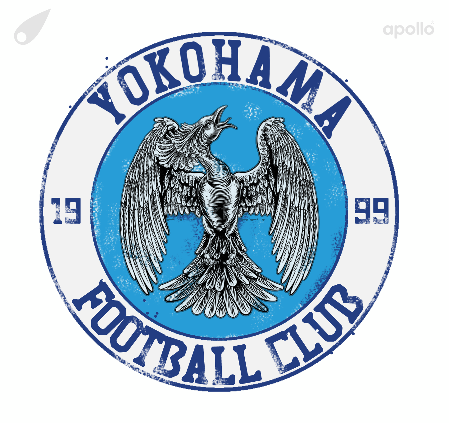 yokohama retro crest