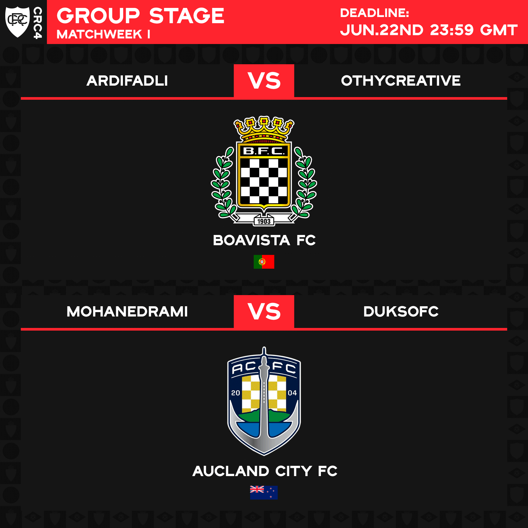 Group C - Matchweek 1