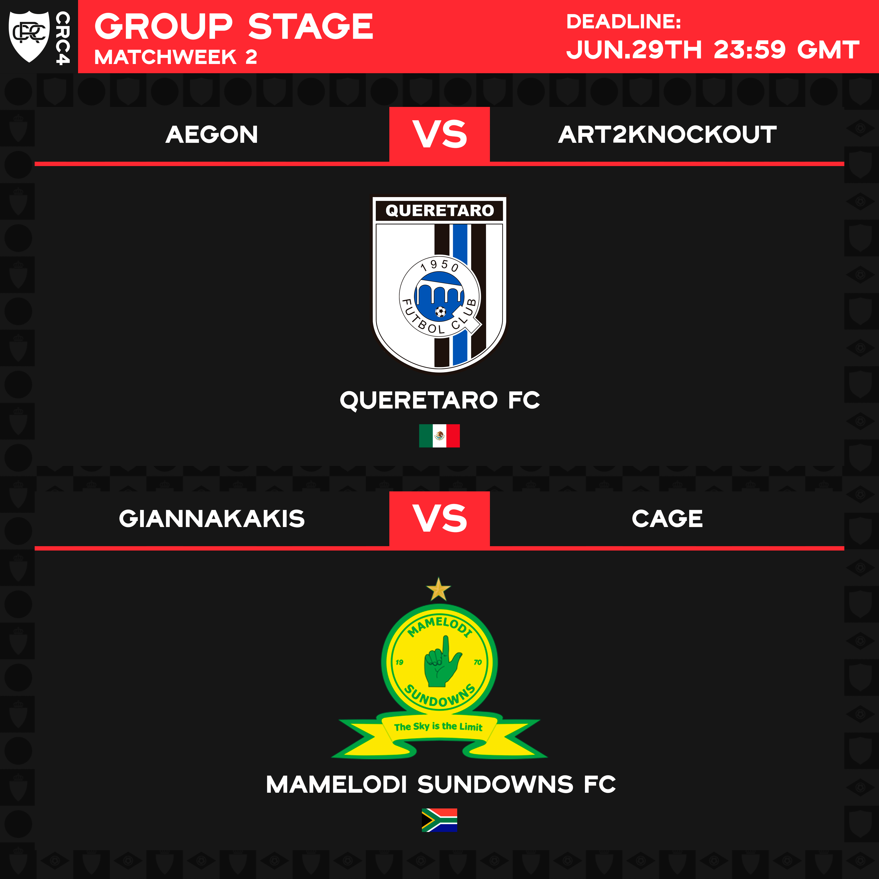 Group E - Matchweek 2