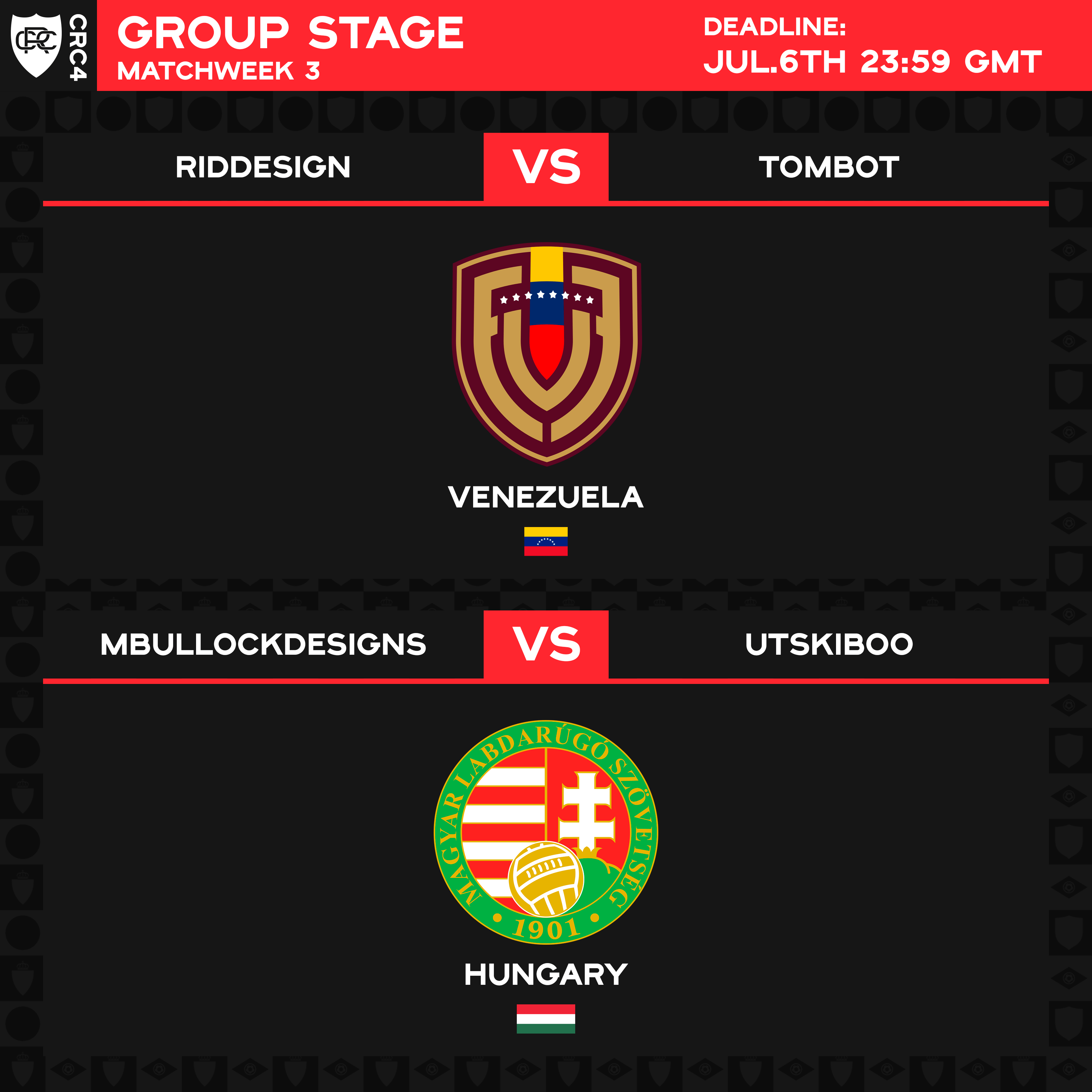 Group F - Matchweek 3