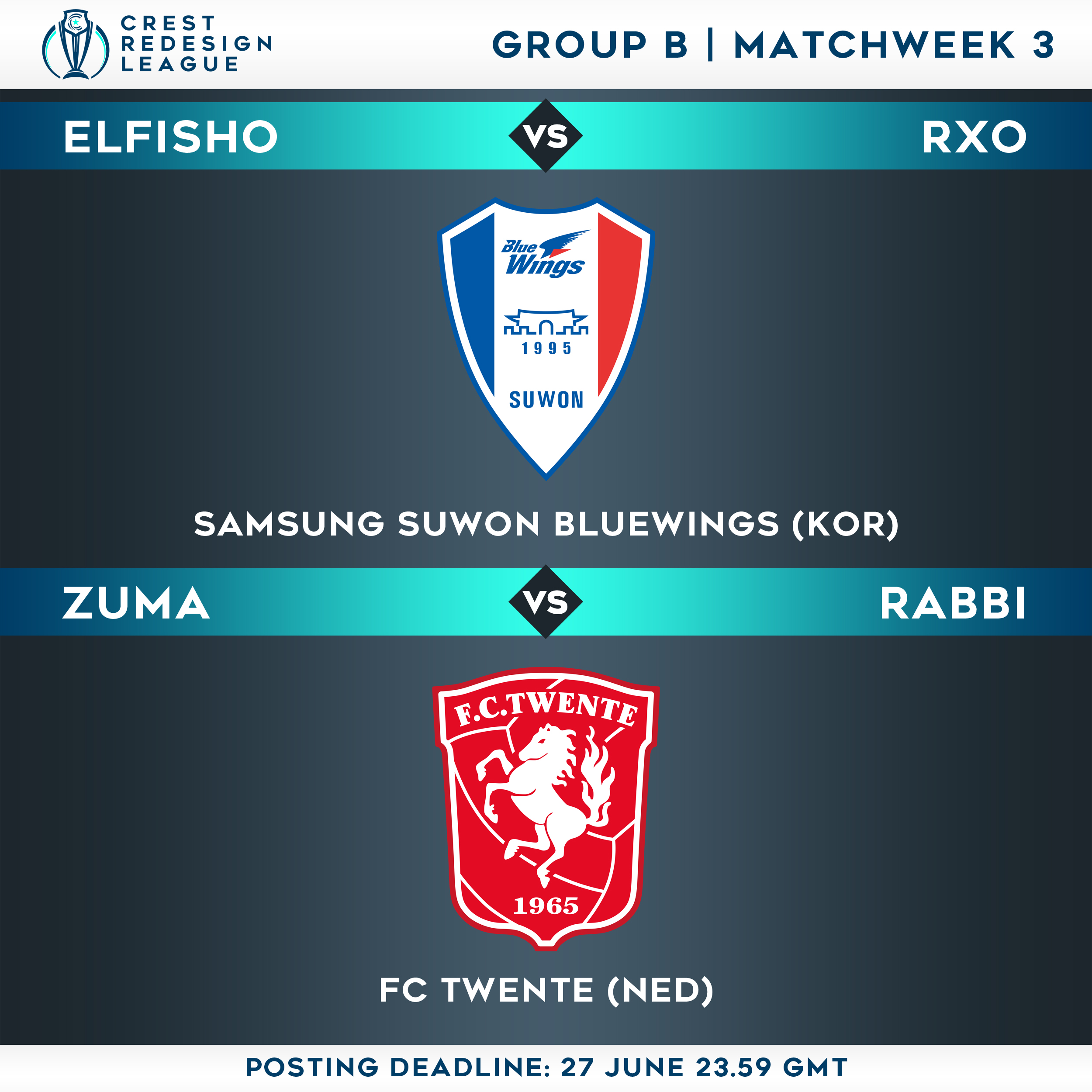 Group B - Matchweek 3