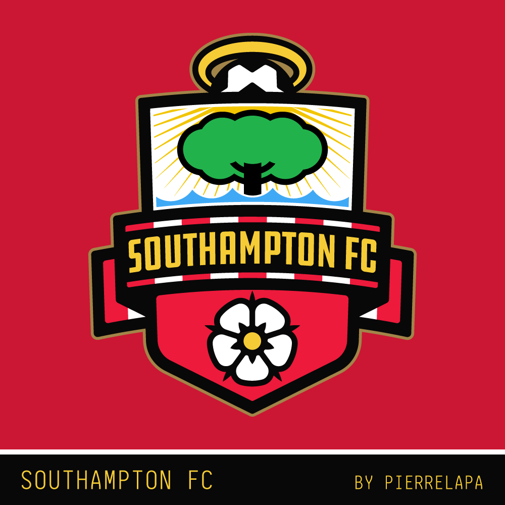 Southampton FC - crest redesign - v2