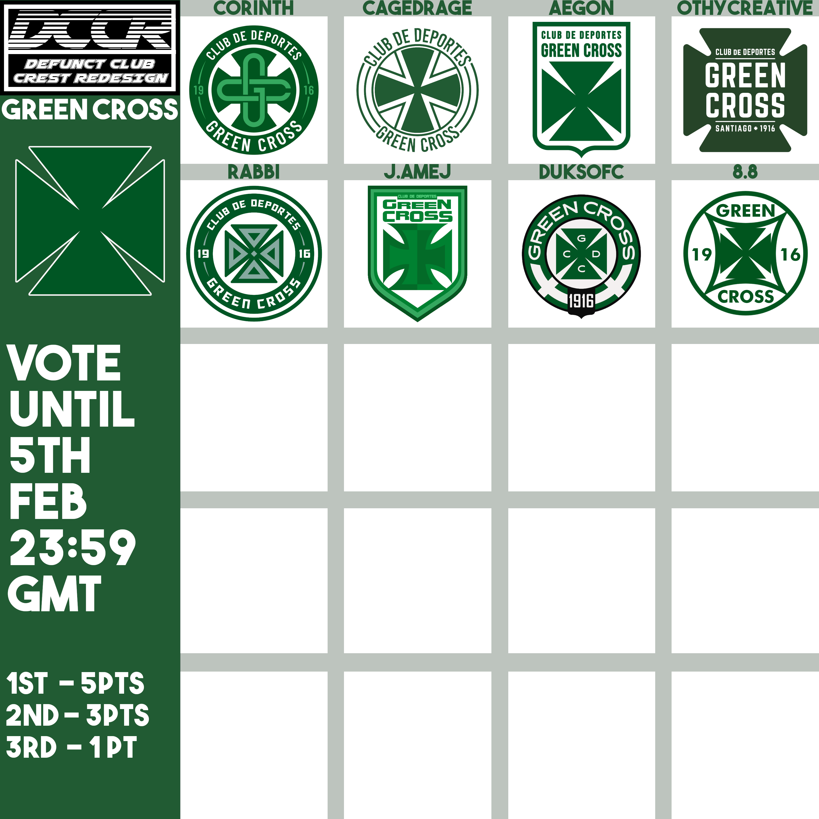 DCCR10 - Green Cross - Voting