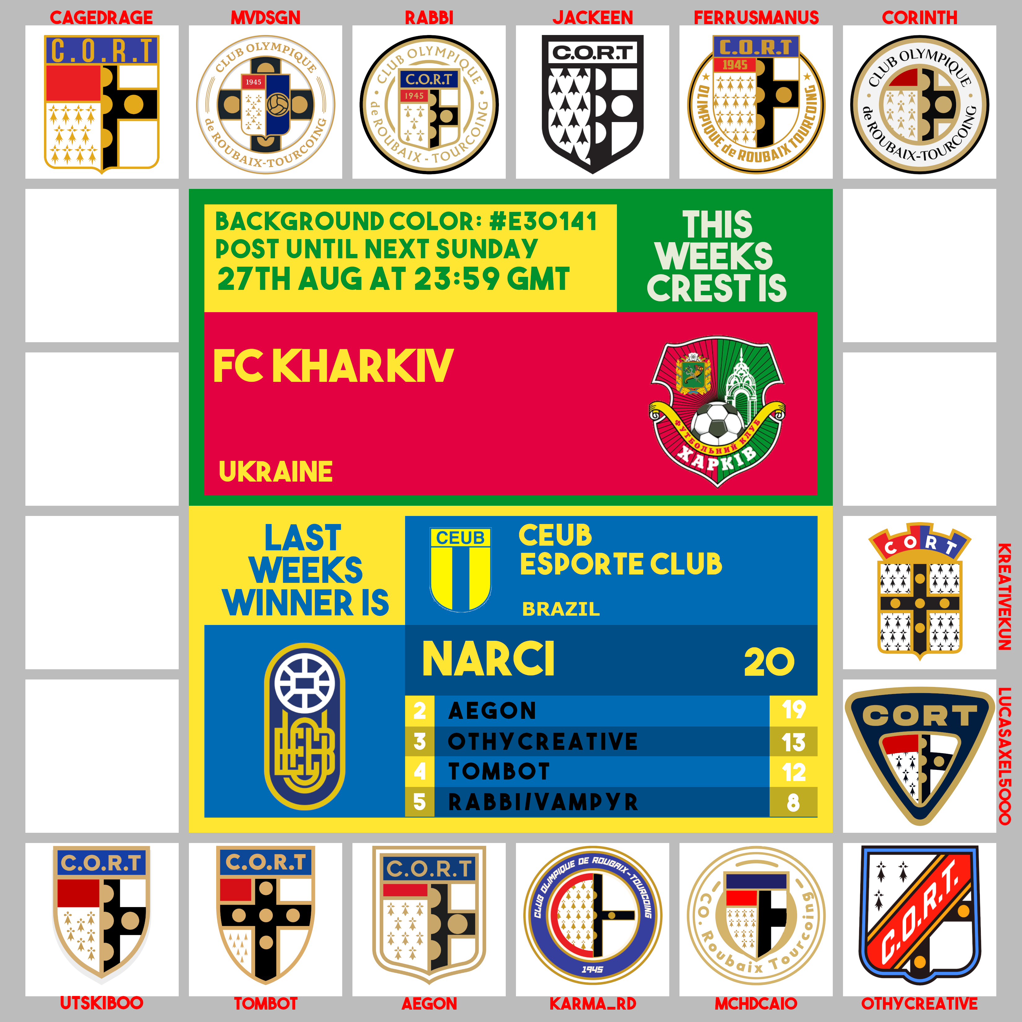 Crest Designs - Category: Defunct Club Crest Redesign - [CLOSED]