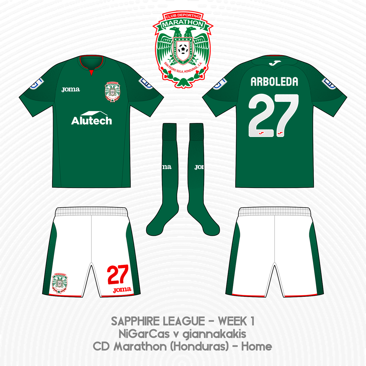 CD Marathon - Home kit