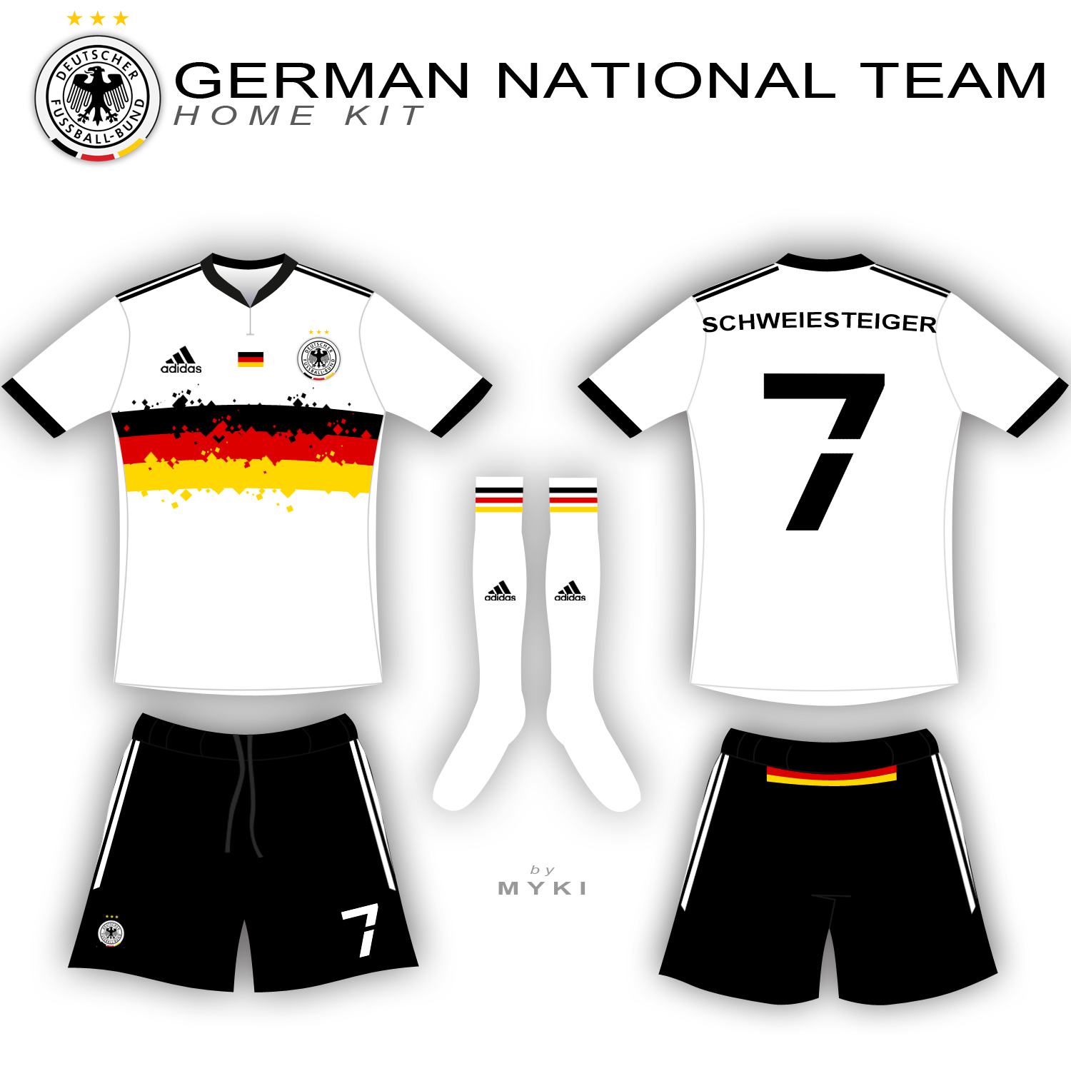 Germany Nation Team Home Kit