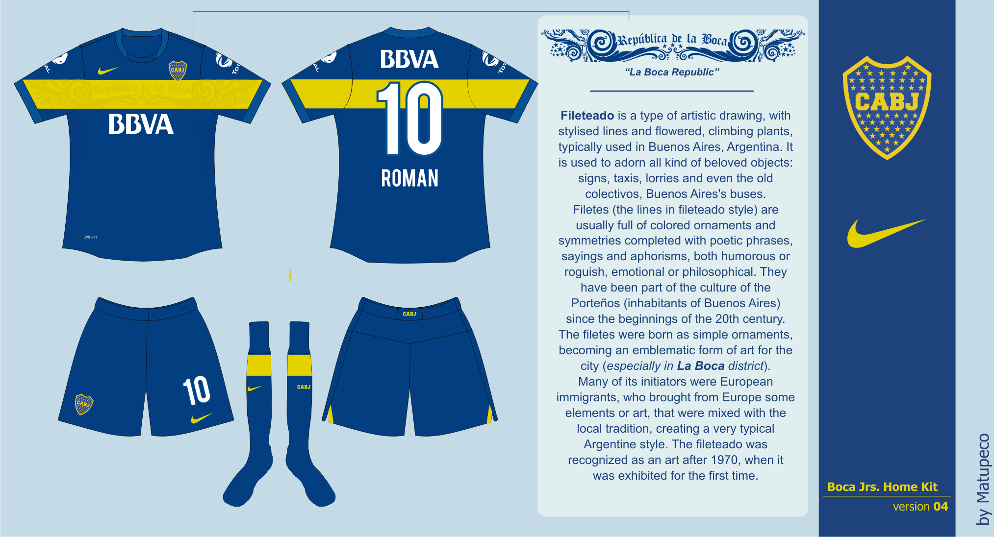 Boca Jrs Home Kit 04