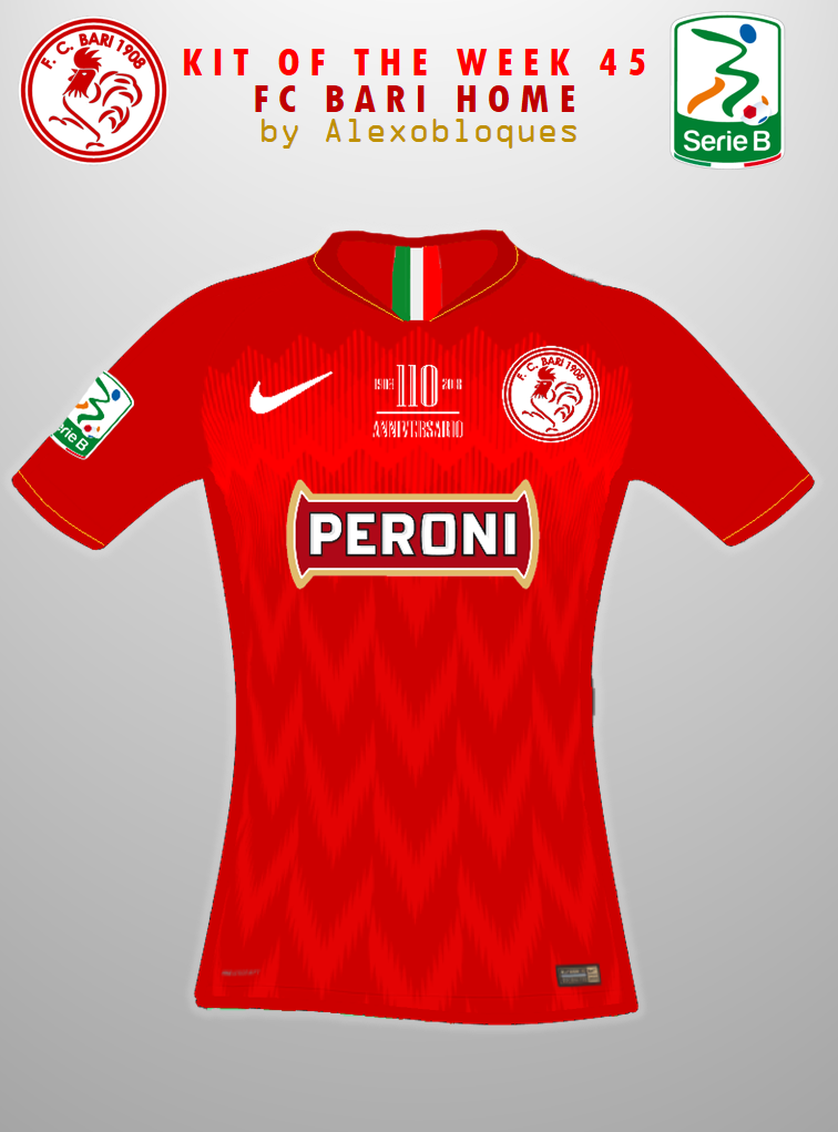 FC Bari Home Jersey