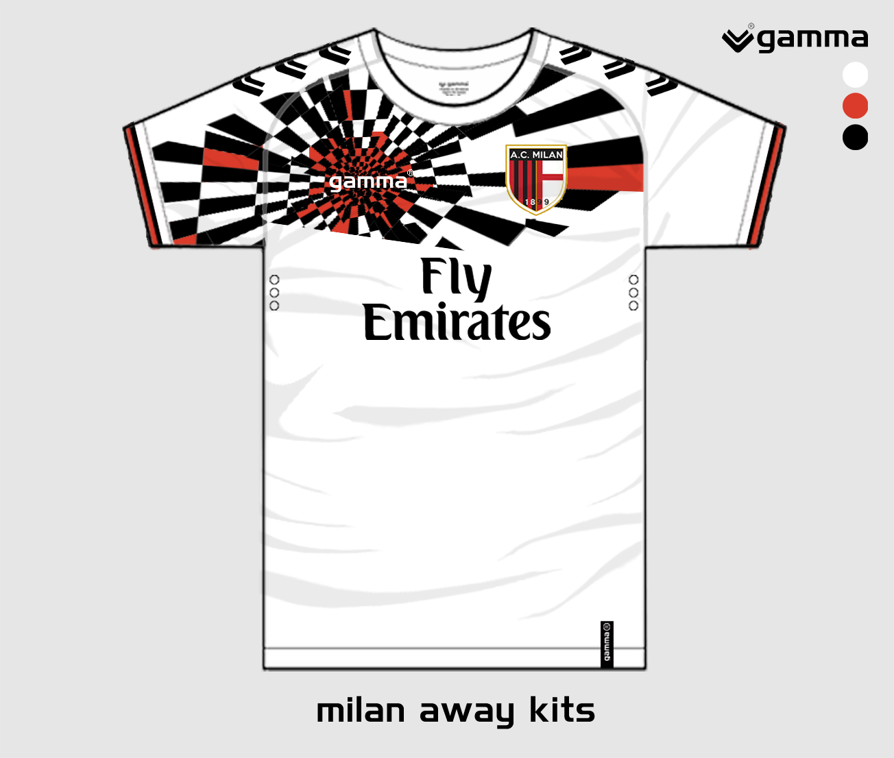 Milan away kit