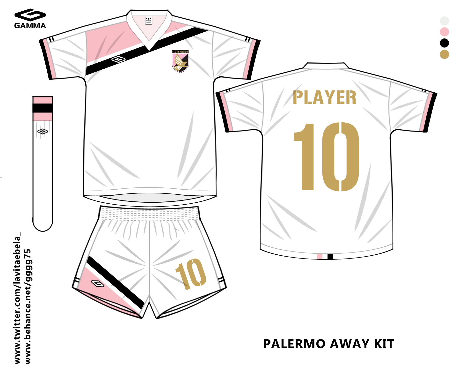palermo away kit