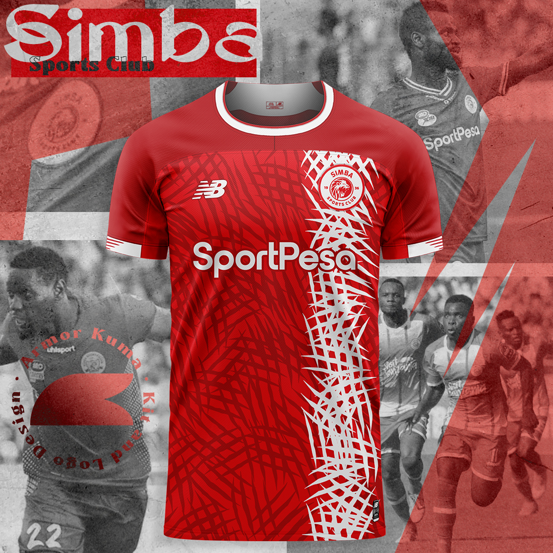 Simba SC New Balance Home Kit