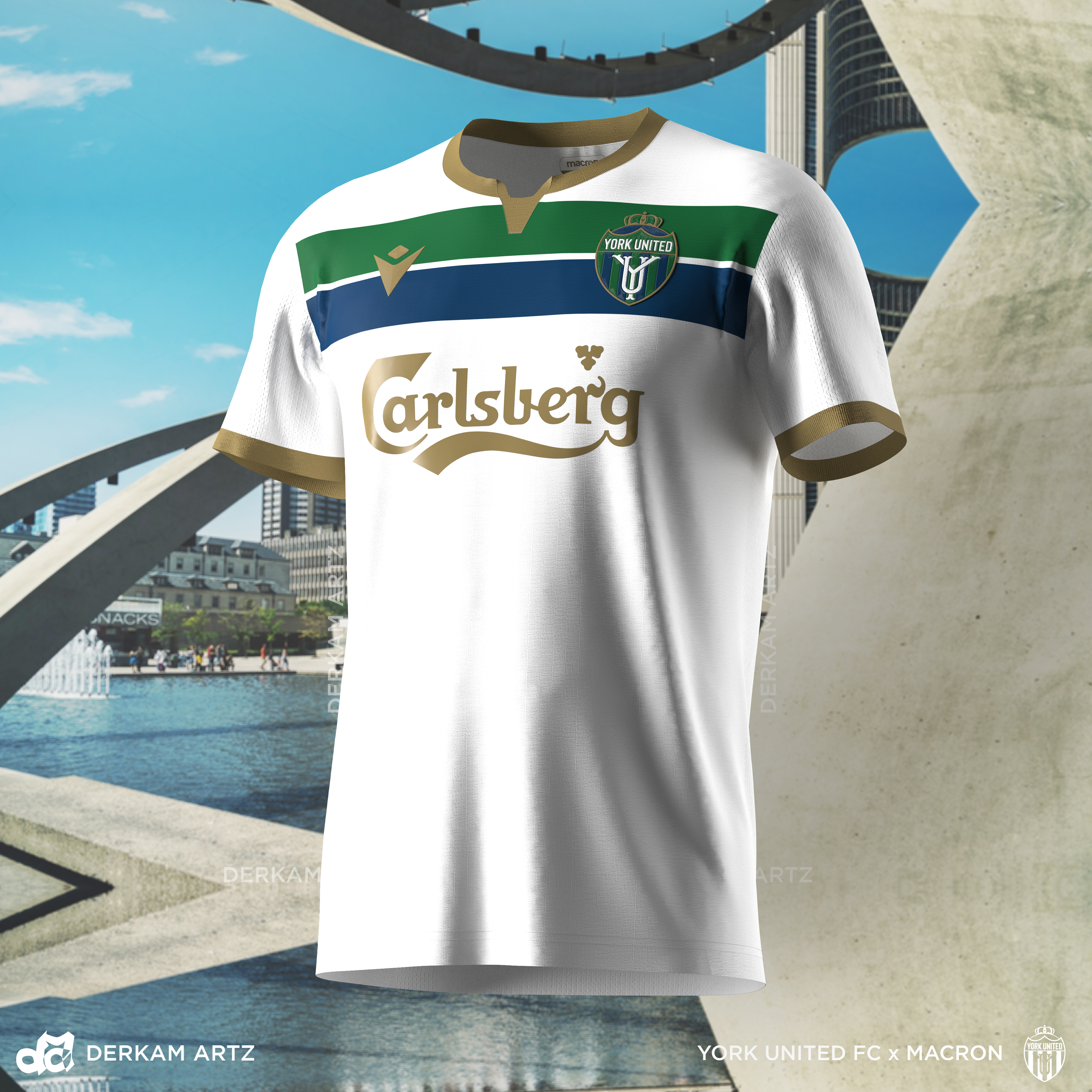York United FC x Macron - Away Kit Concept
