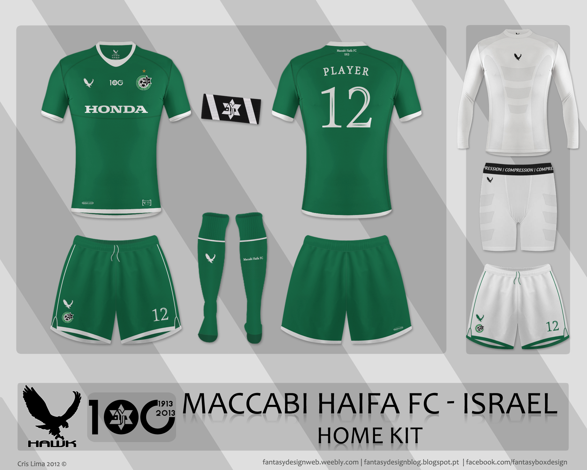 Maccabi Haifa ISR 100th Anniversary Maccabi Haifa ISR 100th Anniversary