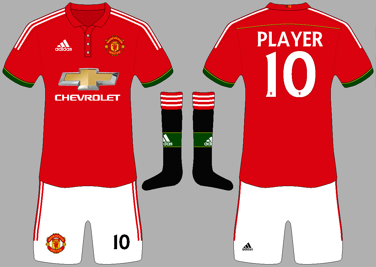 Manchester United home kit