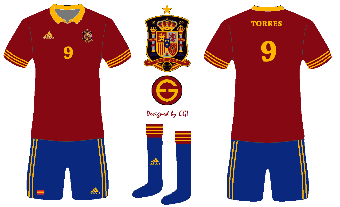 Spain Alternate Home kit 1
