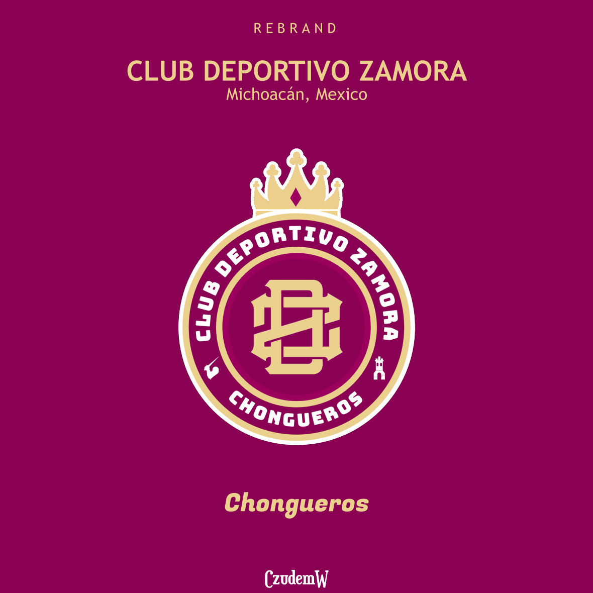 Club Deportivo Zamora Rebrand