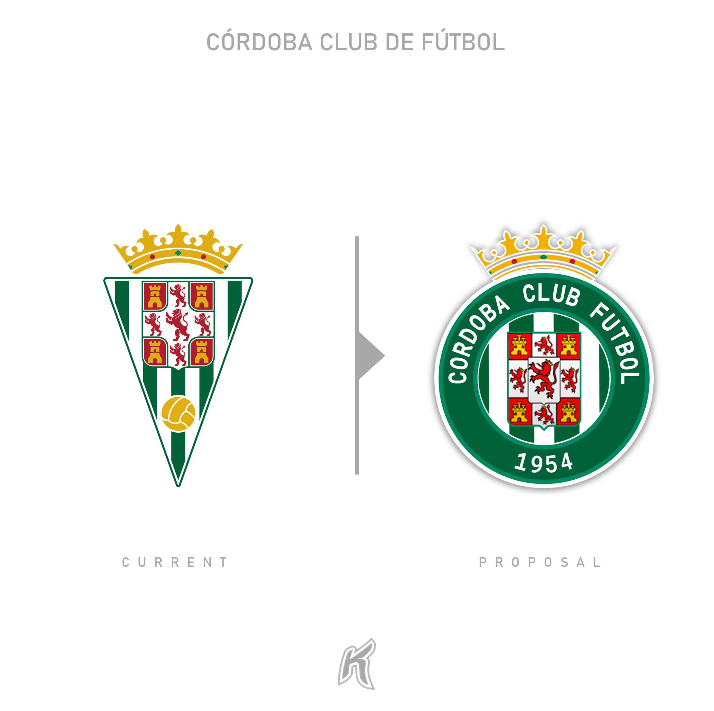 Córdoba CF Logo Redesign