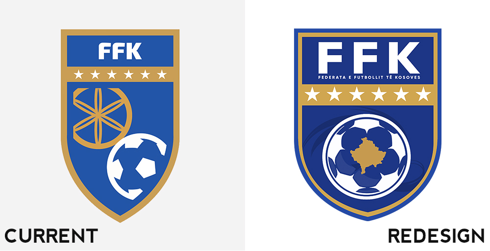 KOSOVOxEO LOGO - FFK LOGO COMPARISON