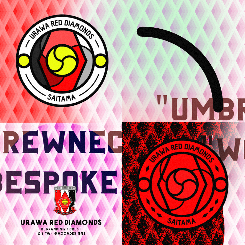URAWA RED DIAMONDS REBRAND