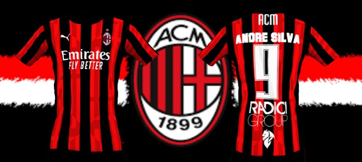 Ac Milan 22 Number Background