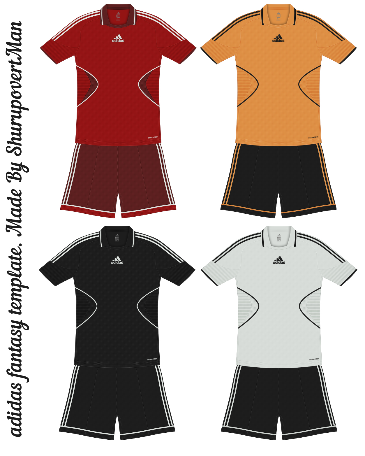 adidas Fantasy Template (More Colors)