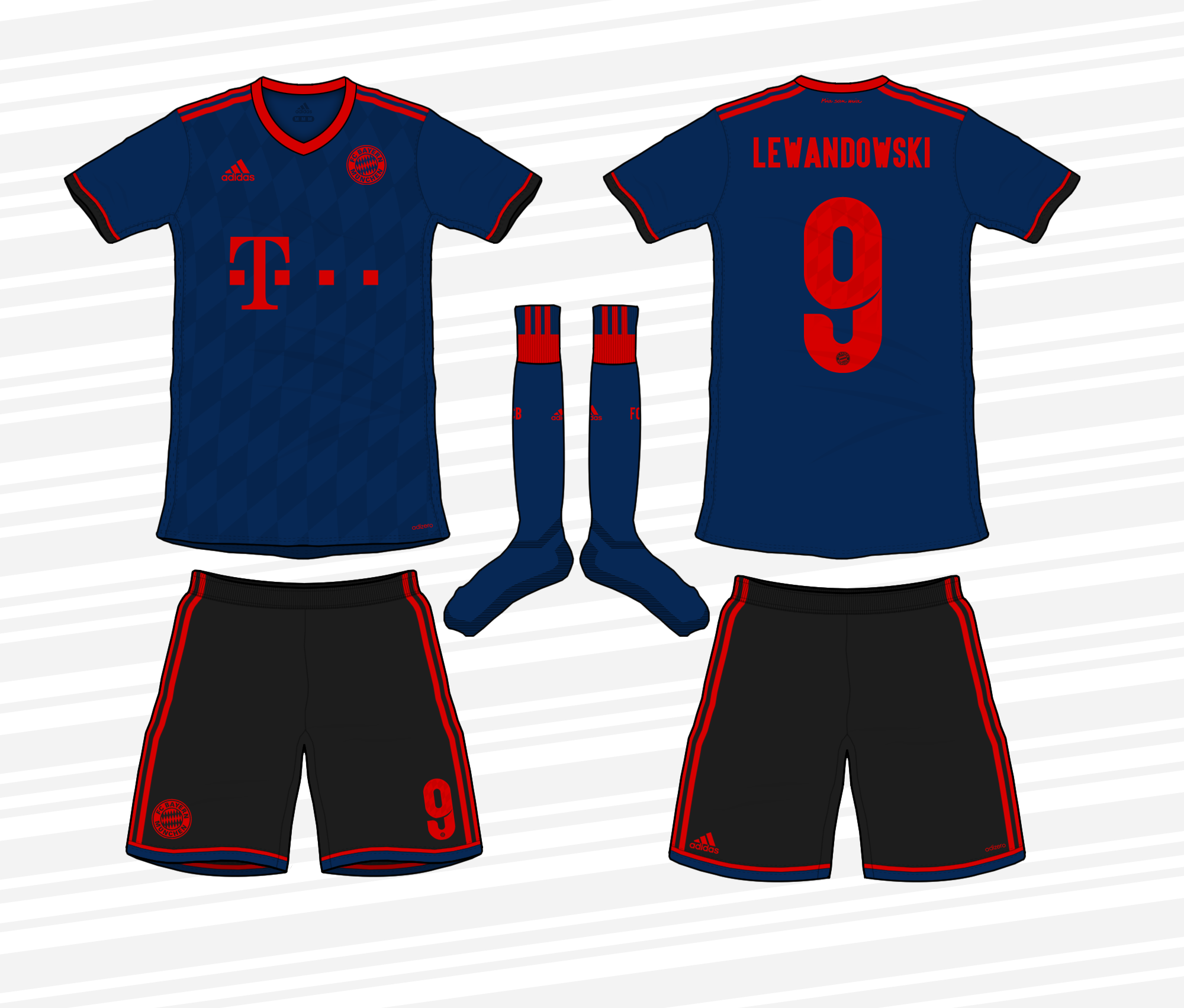 Bayern 2017/18 Away Kit