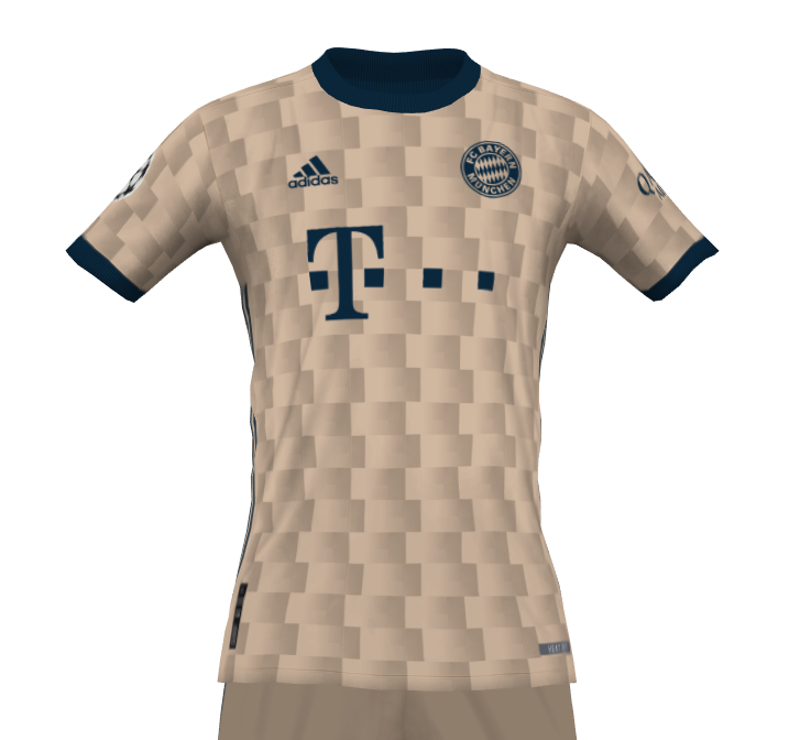 BAYERN 21-22 FANTASY THIRD KIT (FRONT)