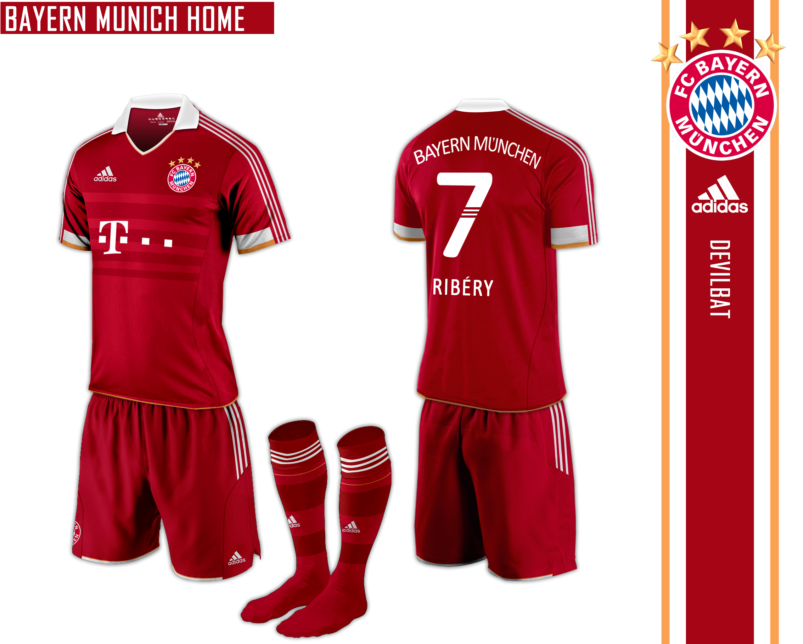 Bayern Munich Home Adidas