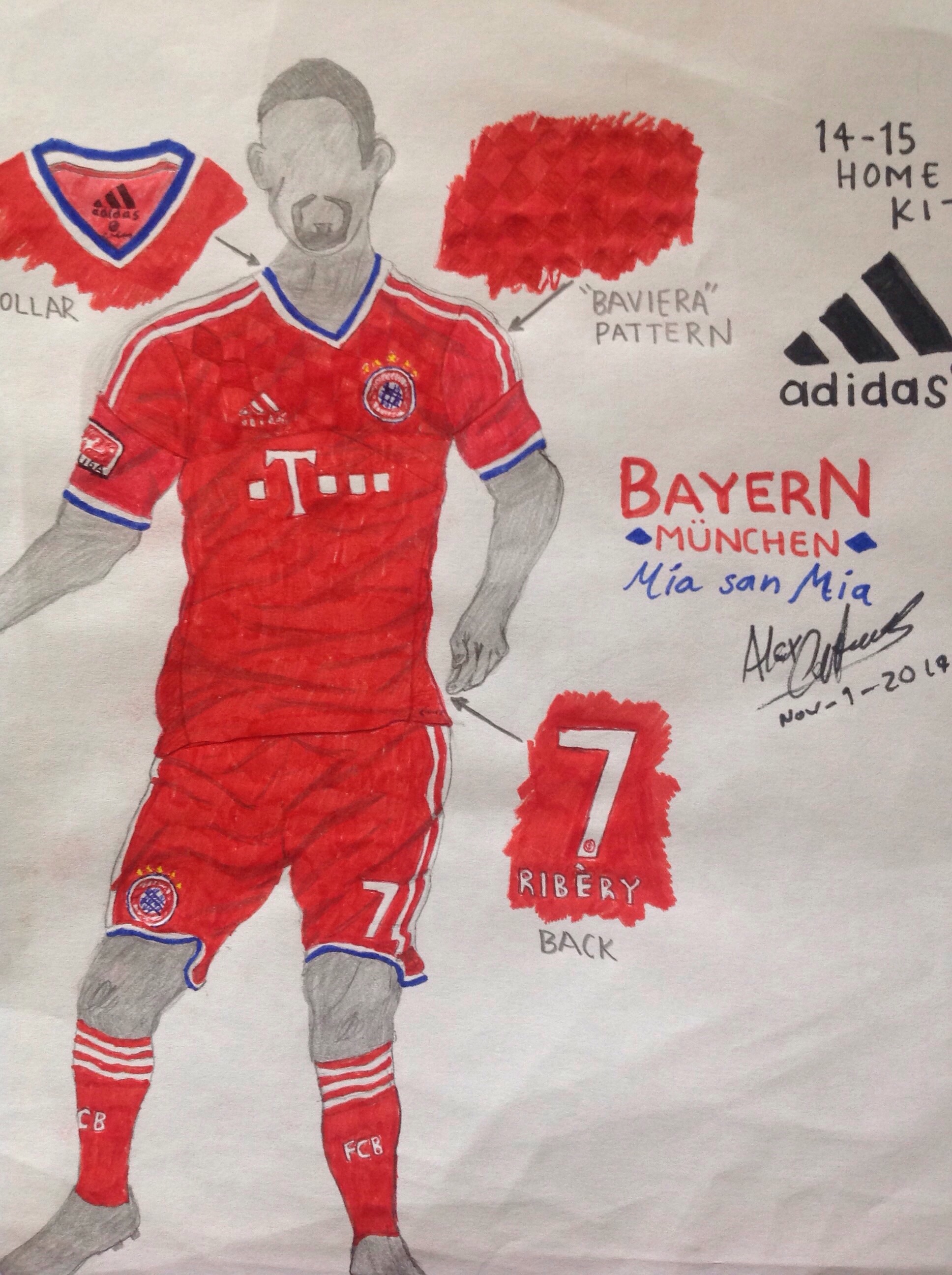 Bayern Múnich Home Kit (Sketch)
