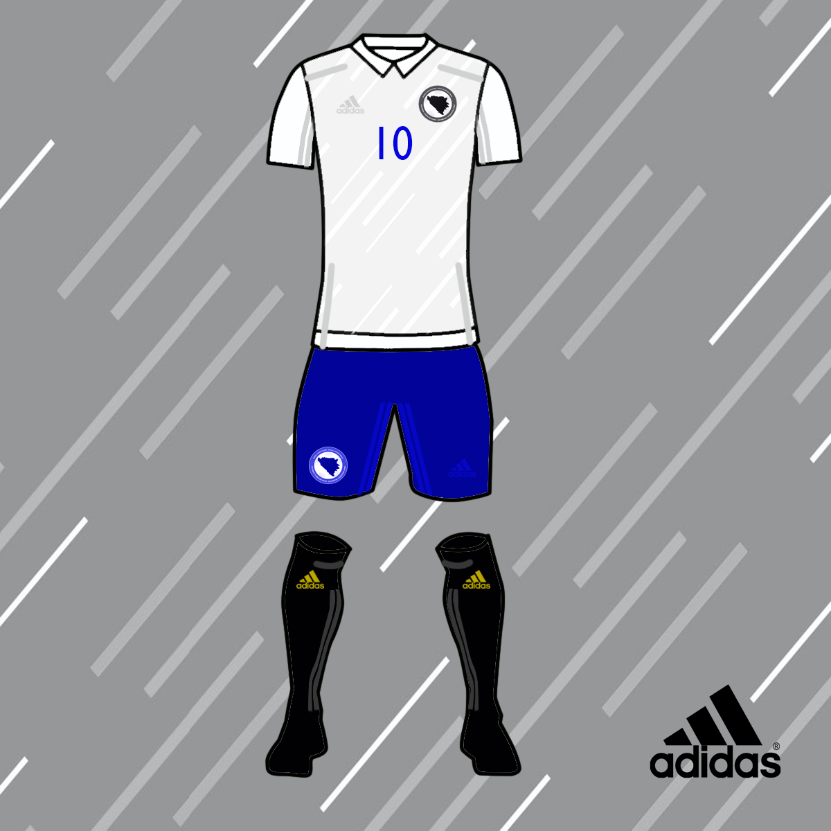 bosnia football away kits 2017