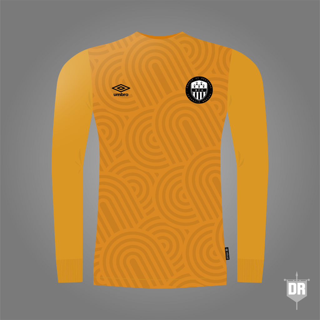 Brittany Football Team GK Kit 1