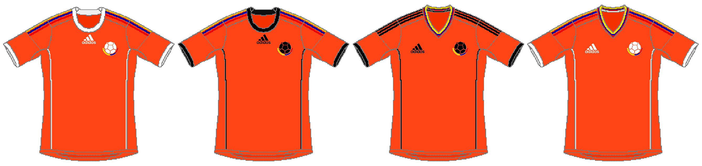 Colombia Adidas Orange Kit