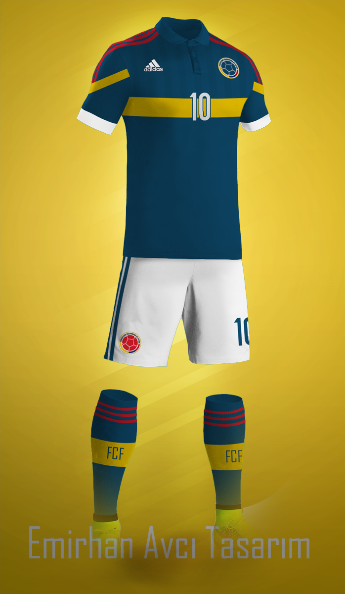 Columbia Away Kit Design