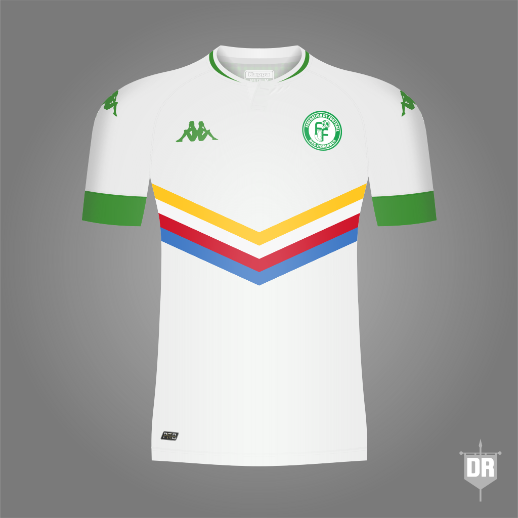 Comoros Football Team Away Kit
