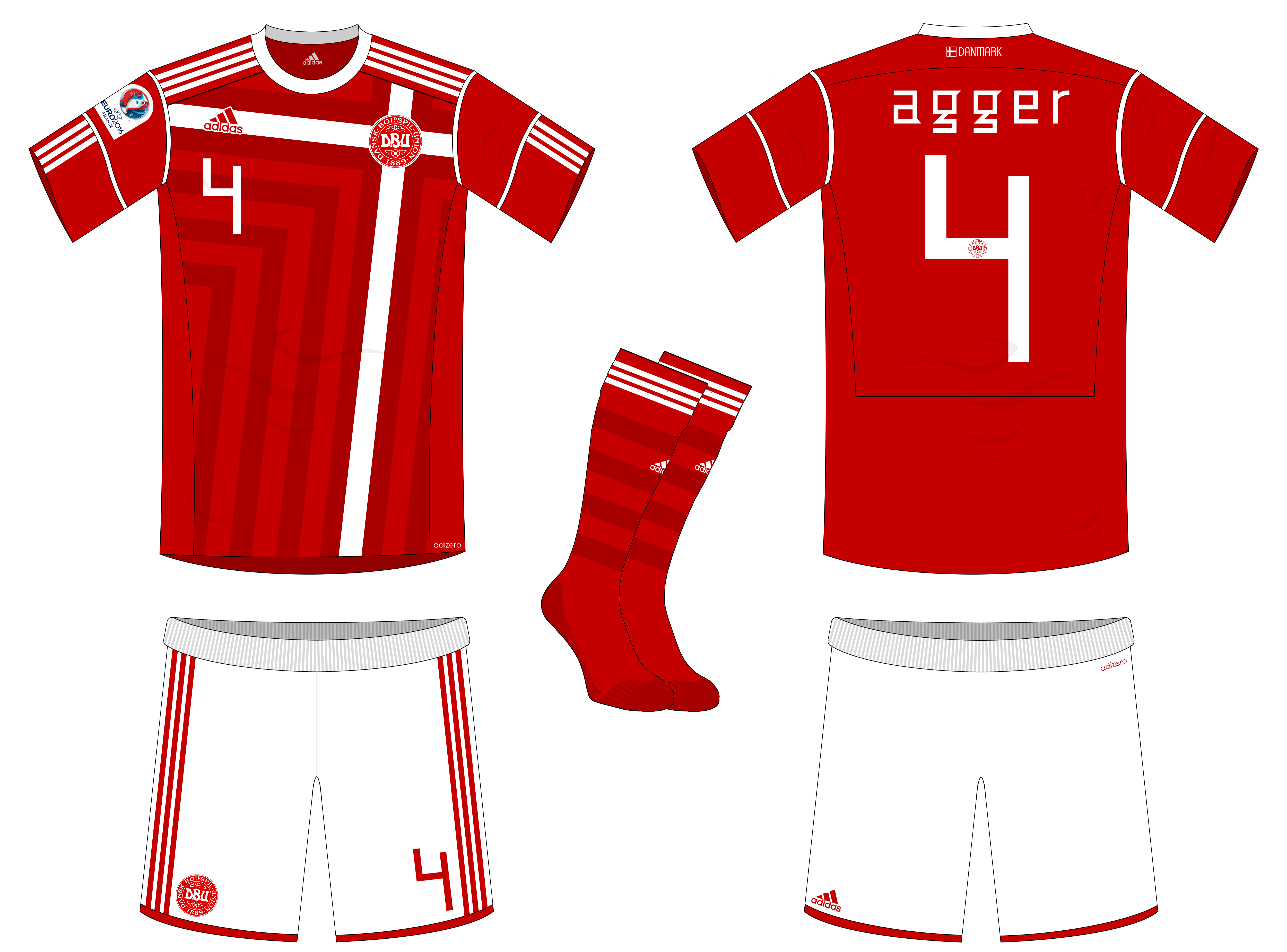 Denmark Fantasy Home Kit