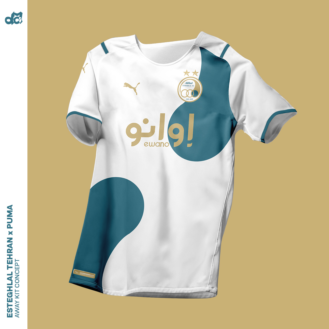 Esteghlal Tehran x Puma - Away Kit Concept