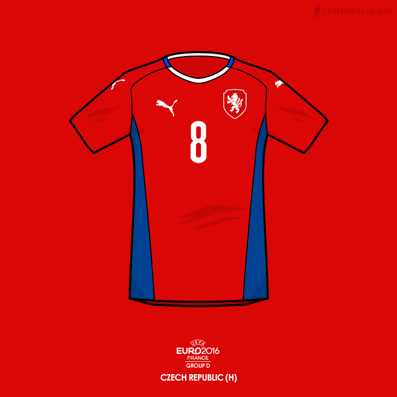 Euro 2016 - Puma Czech Republic Home