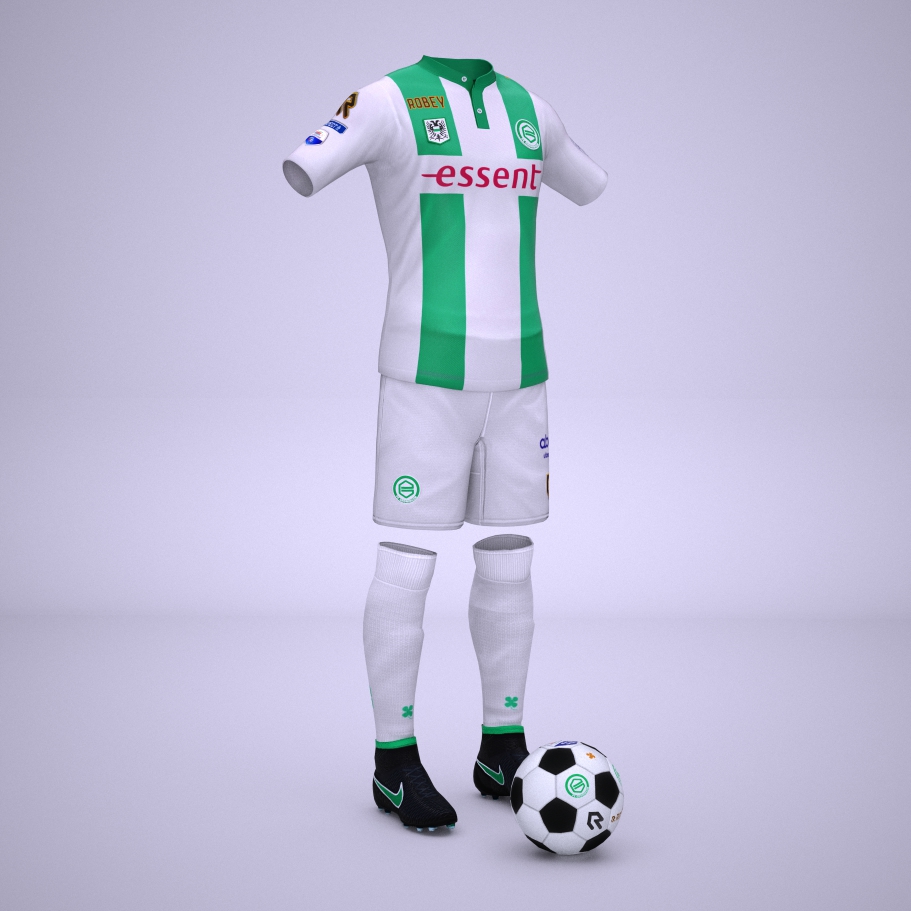 FC Groningen Home Kit 2015 / 2016 Robey (visual by Sceafa)