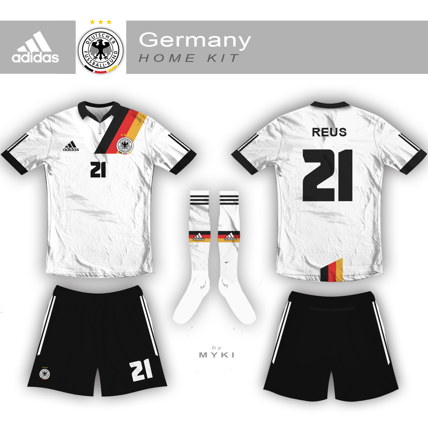 Germany Nation Team Home Kit