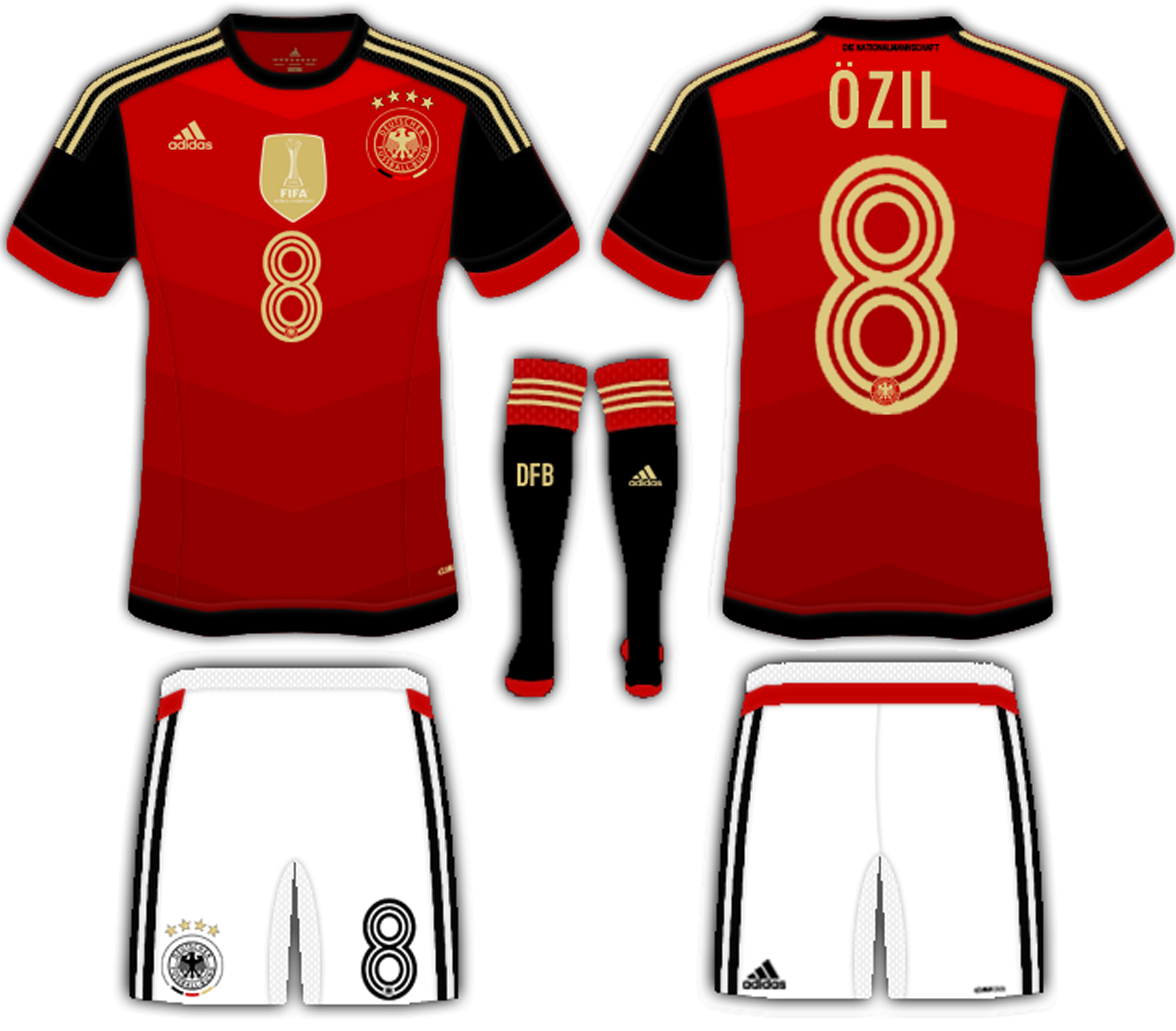 Germany fantasy away kit